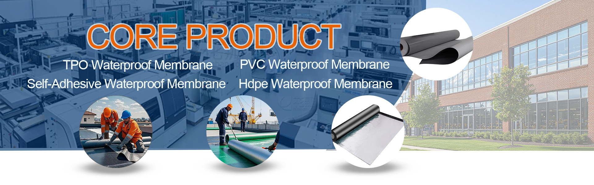 TPO Waterproof Membrane factory - PVC Waterproof Membrane manufacturer ...
