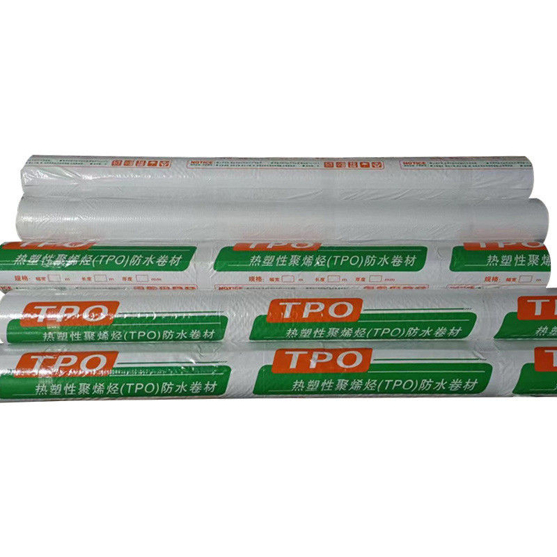 High Peel Strength TPO Waterproof Membrane With Strong Tensile ...